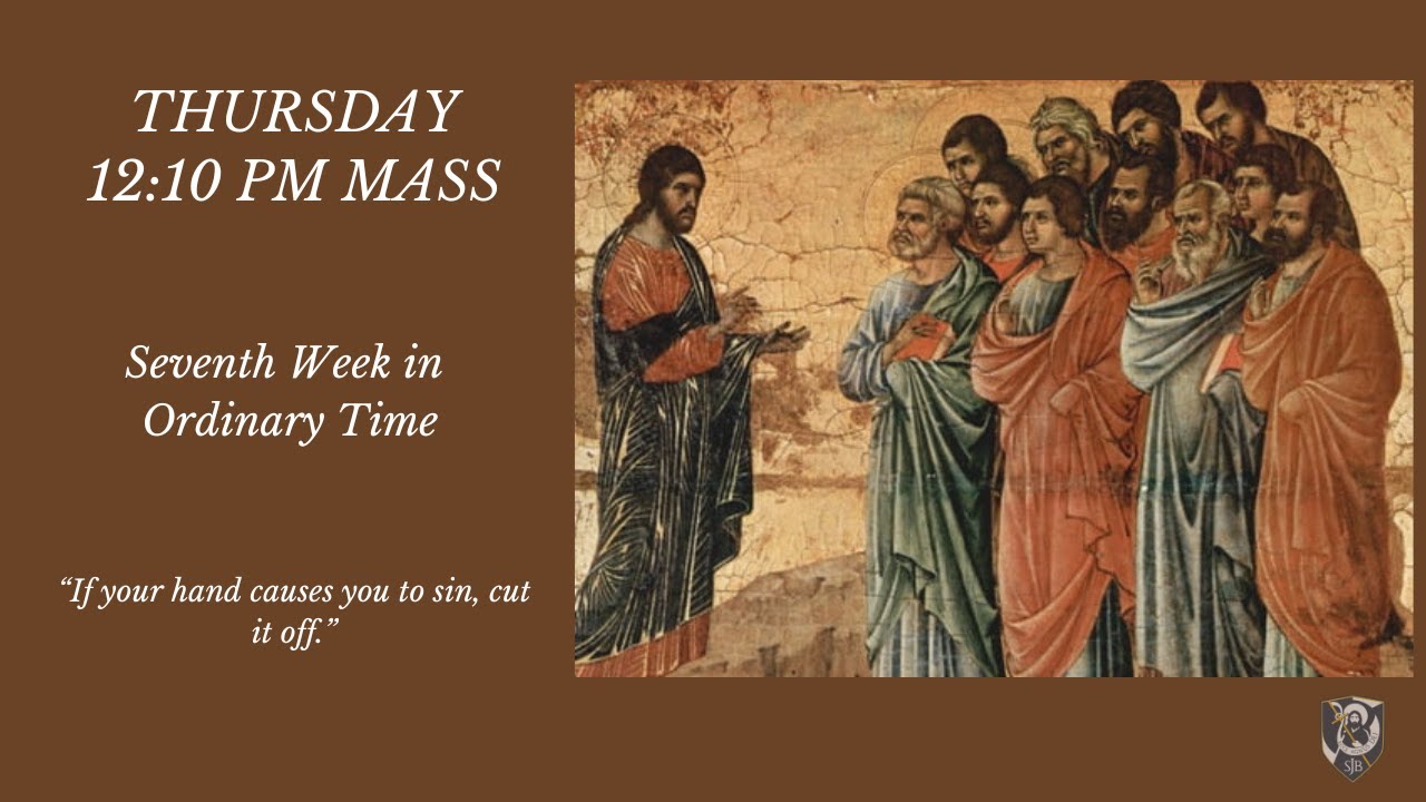 Thursday, February 27 - 12:10PM Daily Mass- SJB Longmont - YouTube