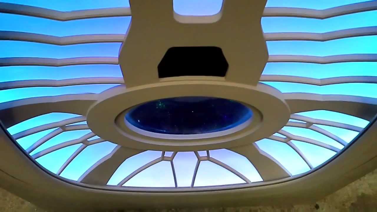 Star Trek The Next Generation D Bridge Model in the making Part 2 - YouTube
