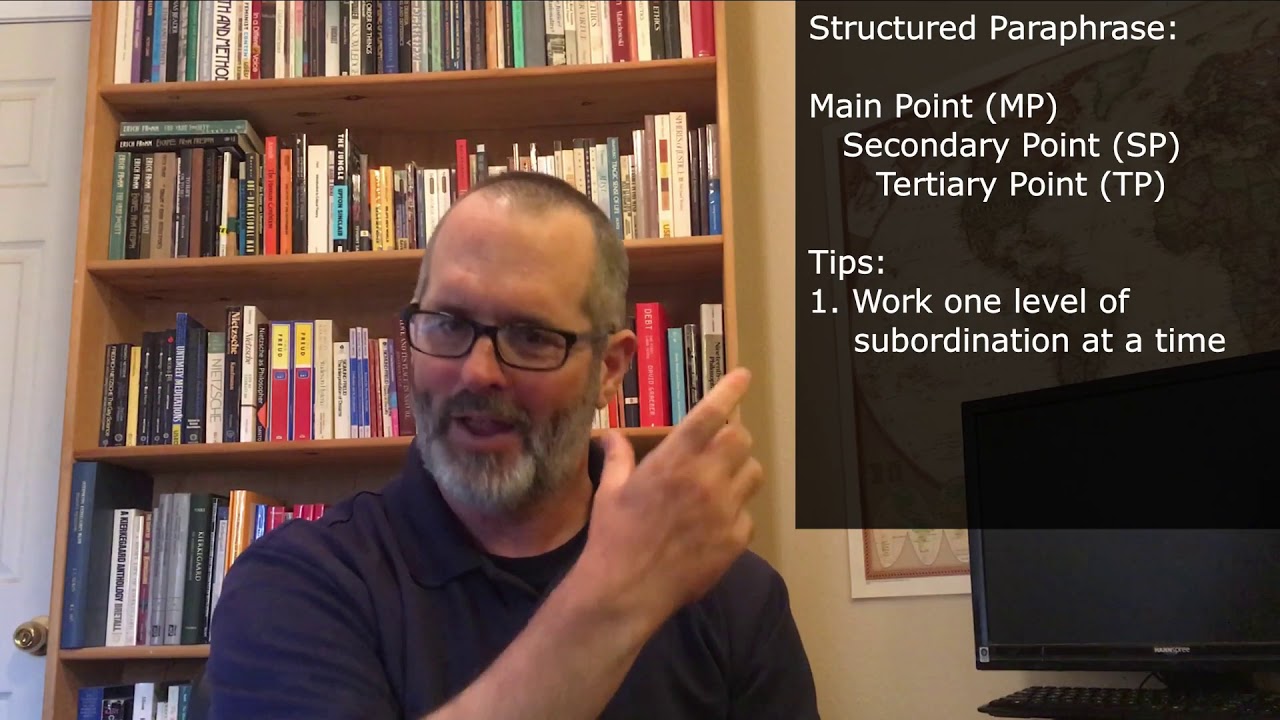 Logic: Structured Paraphrase - Theory - YouTube