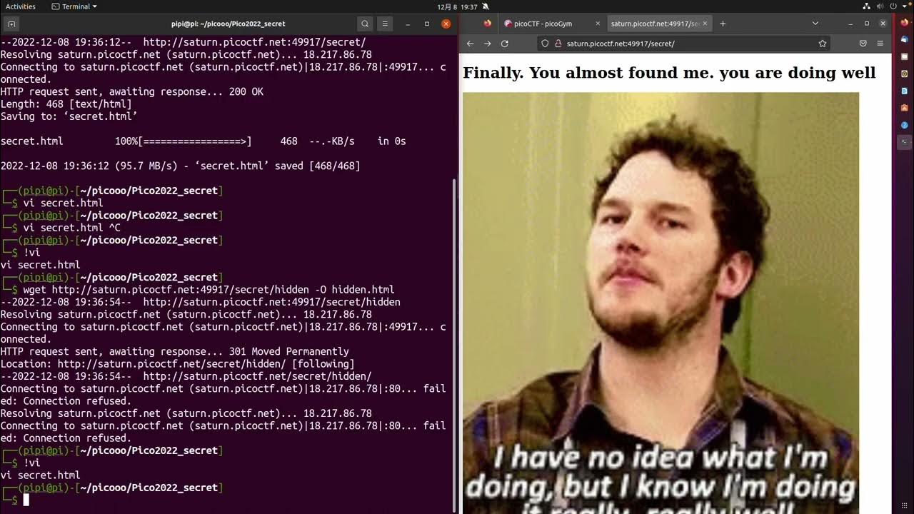 [CTF] - PicoCTF Số 19: Secret 200 points (Web Exploitation) - YouTube