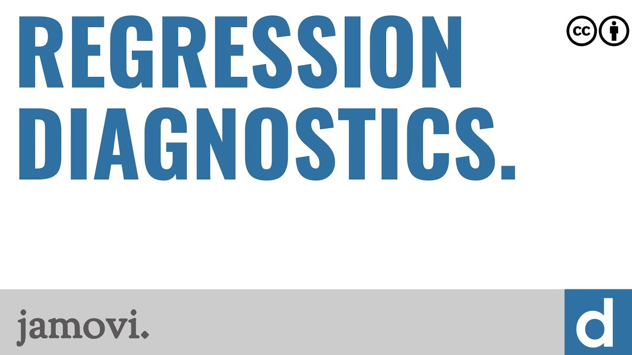 Regression diagnostics — jamovi - YouTube