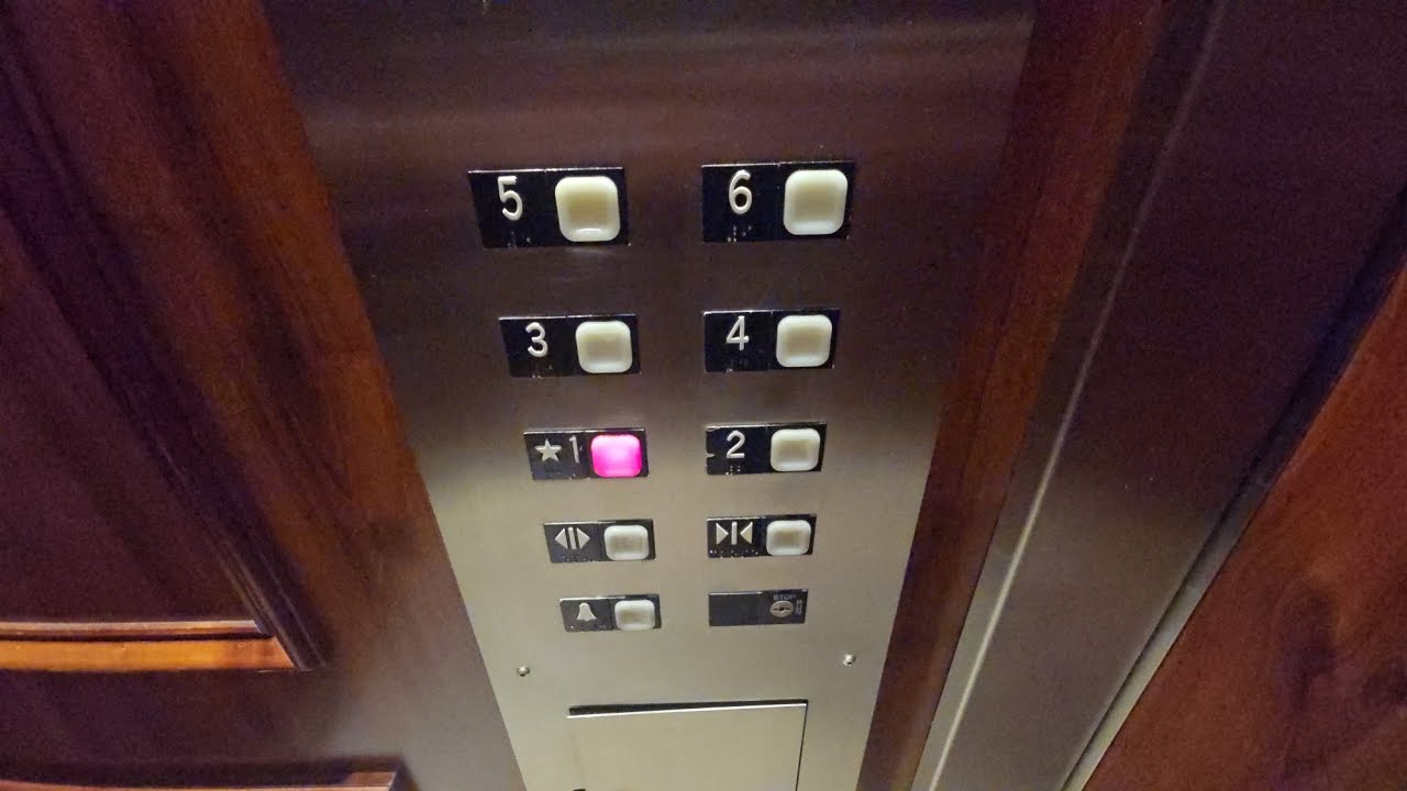 Neat & RARE Dover 'Custom Impulse' Hydraulic Elevator - YouTube