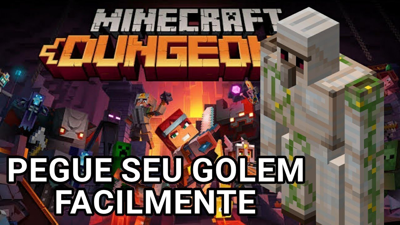 🏆 Mapa secreto e como pegar o amuleto do GOLEM DE FERRO 🏆 Minecraft ...