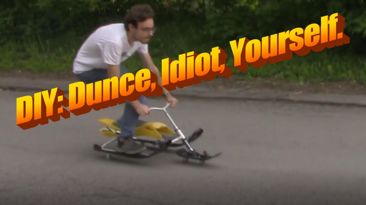 Inventing the ultimate summer sled | ADVENTURES! - YouTube