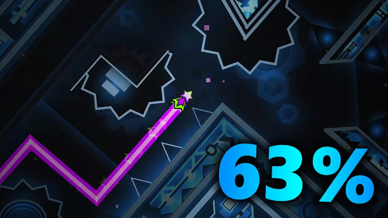 Sonic Wave Infinity 63% | Geometry Dash - YouTube