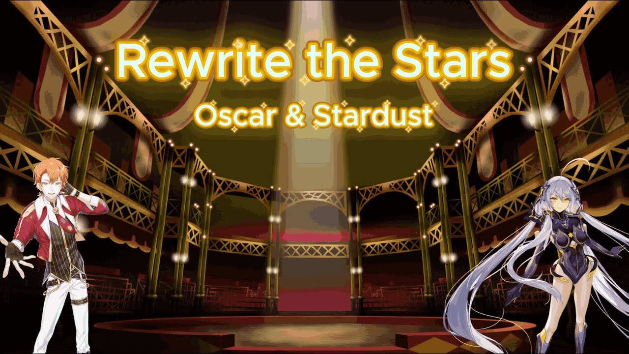 【Oscar & Stardust】Rewrite the Stars【SynthV Cover】 - YouTube