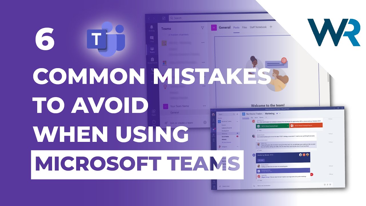 6 Common mistakes to avoid when using Microsoft Teams - YouTube