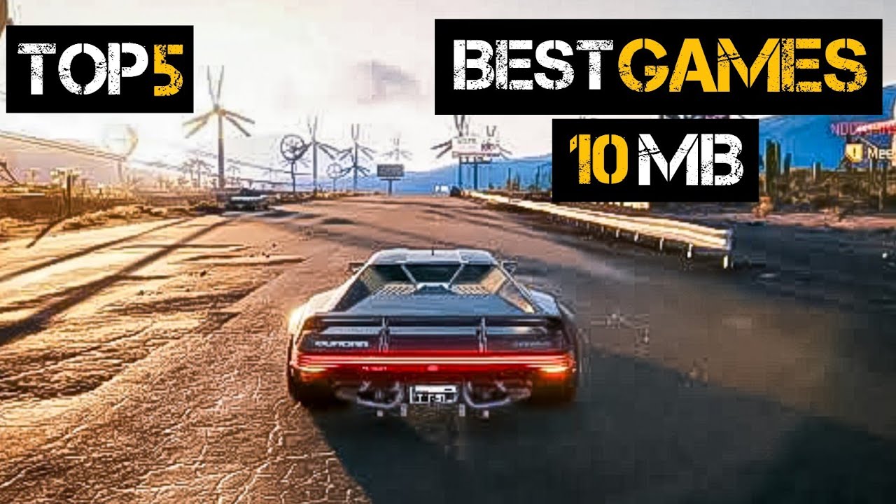 Top 5 Best Games for Android Under 10MB | High Graphics - YouTube