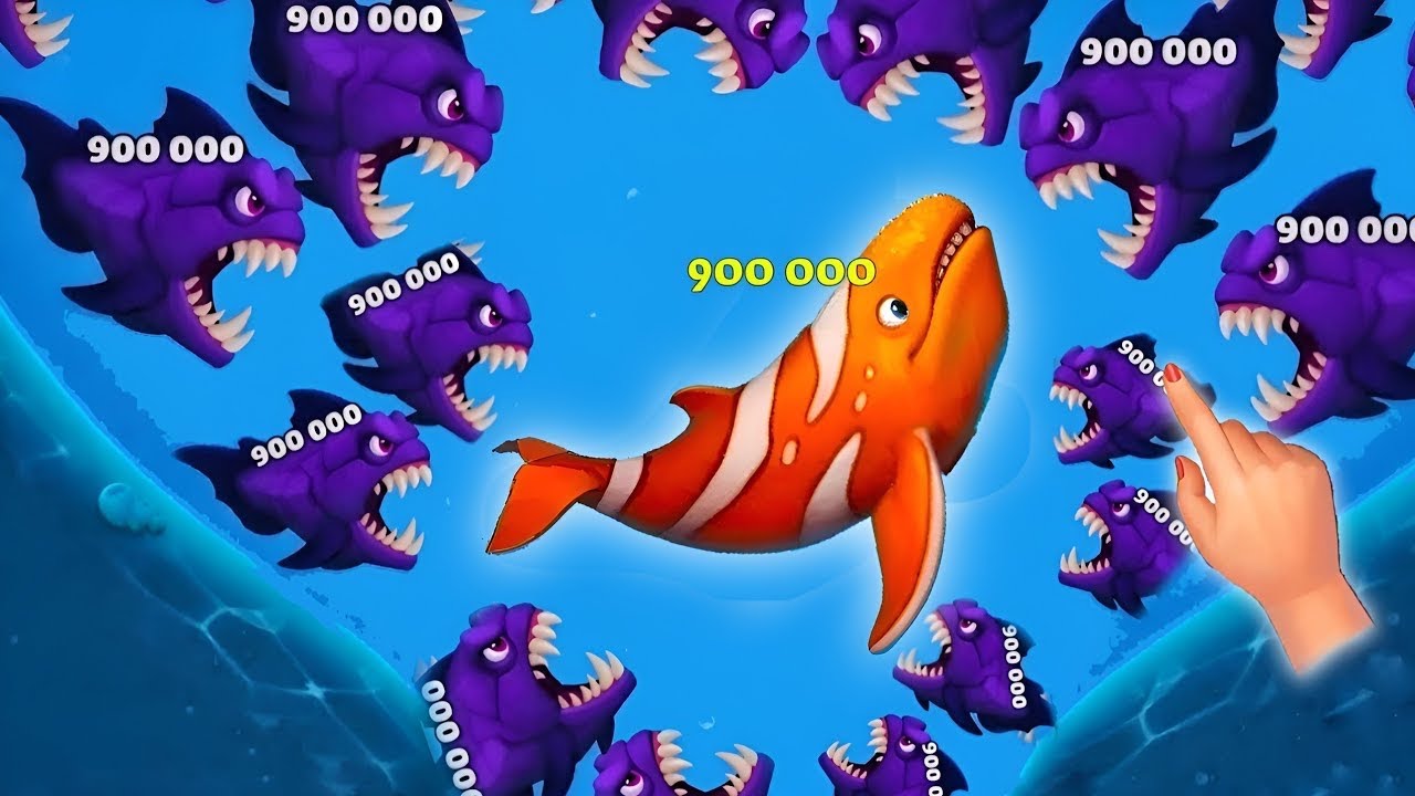 Fishdom🐠 Ads Mini Games New 6.01 Update video Hungry Fishs🐟 Gameplay ...
