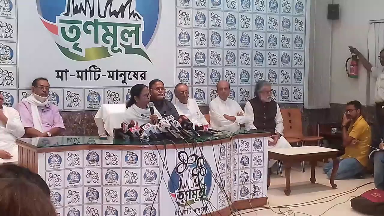 Mamata Press Meet 25th May 2019 Photo Saibal Sarkar Director Coalfield ...