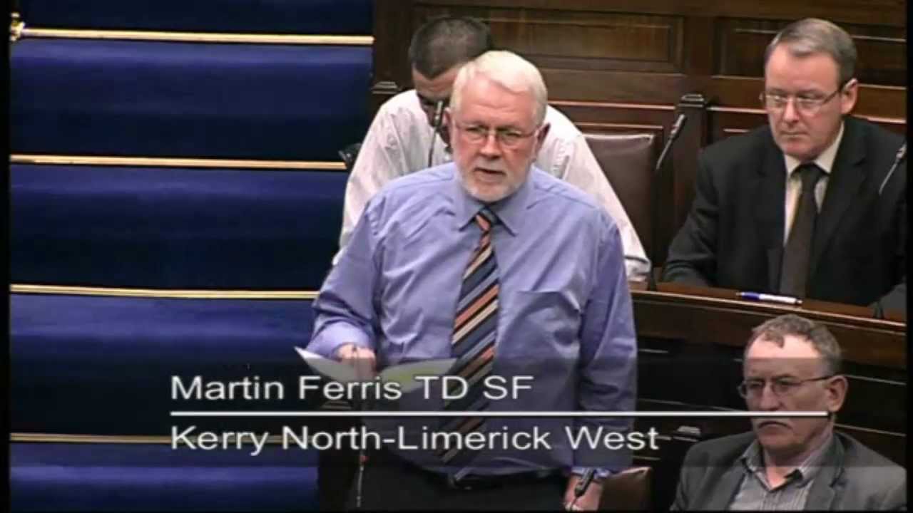 Martin Ferris TD - Nothing done about legalised gangsters evicting ...
