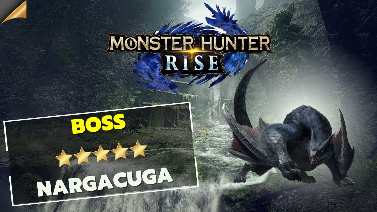 Monster Hunter Rise ☆☆☆☆☆ Boss Nargacuga. - YouTube