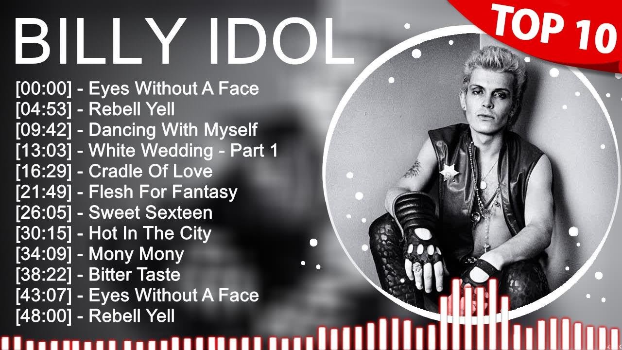 B i l l y I d o l Greatest Hits ~ Top 100 Artists To Listen in 2022 ...