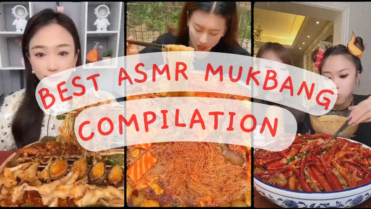 ASMR BEST MUKBANG COMPILATION #asmr #asmrsounds #asmreating #mukbang ...