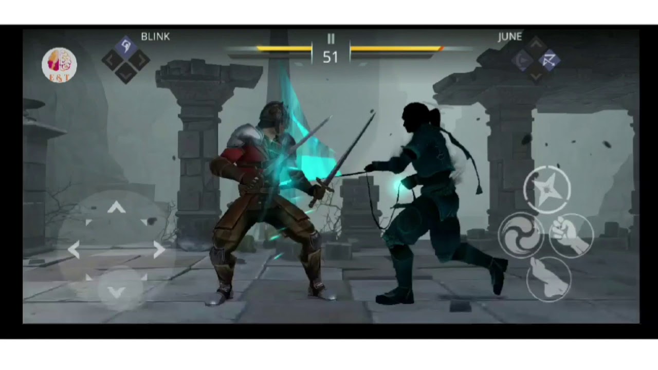 Shadow fight 3 fight with june - YouTube