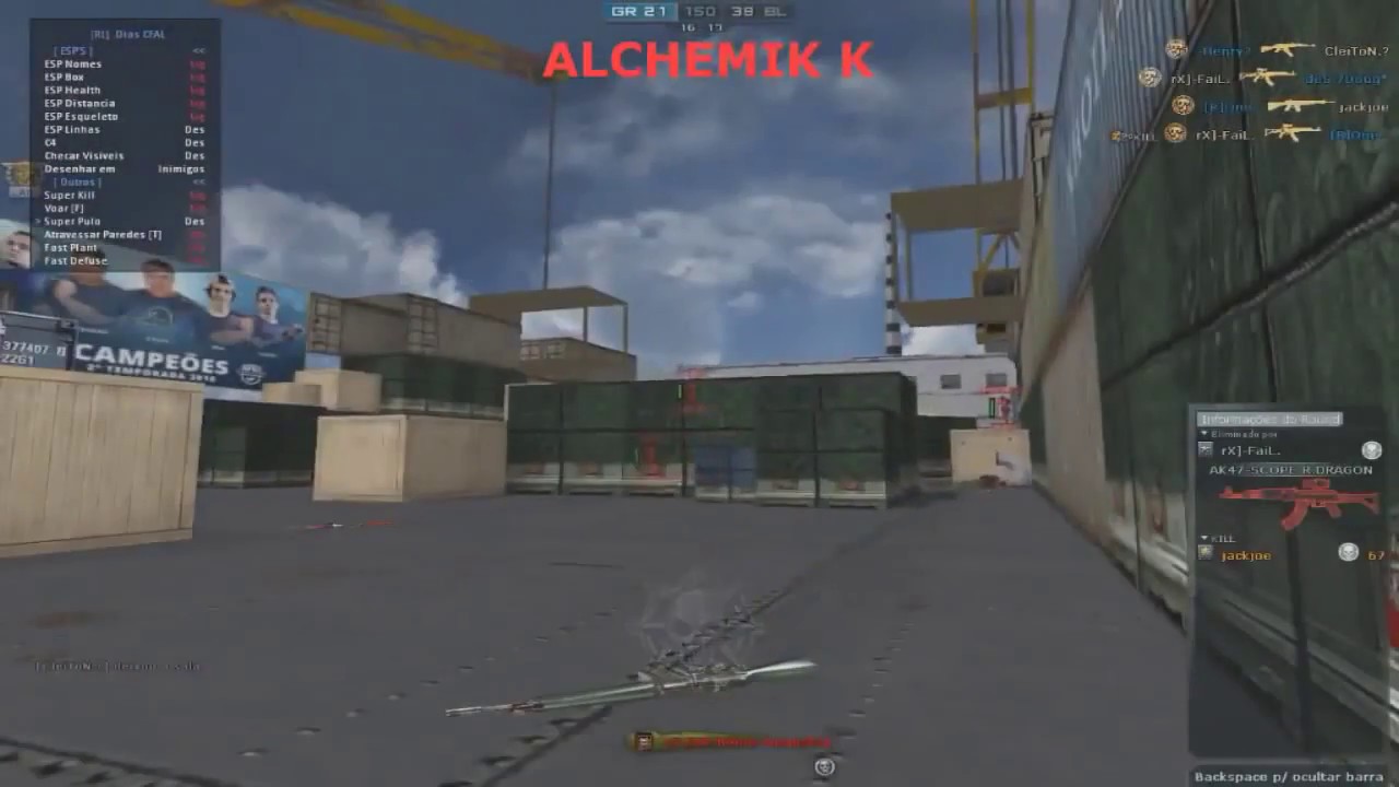 Hack Crossfire (Wall Hack, Aimbot, Speed Hack, Super Tiro, etc ...