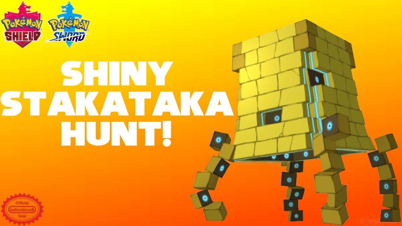 Shiny Stakataka Hunt With Viewers! [Pokemon: Sword/Shield] - YouTube