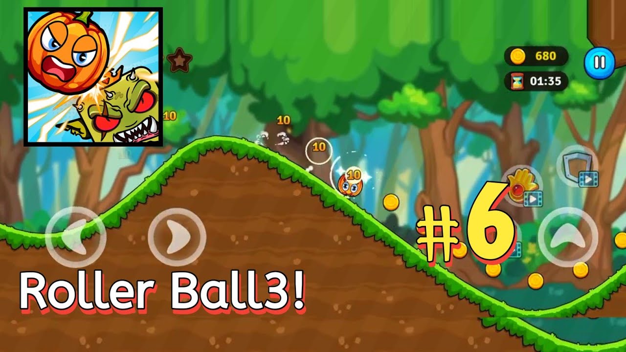 Roller Ball 3: Jungle World ||Level 6 NEW GAMEPLAY || Android, iOS 👻🖤 ...
