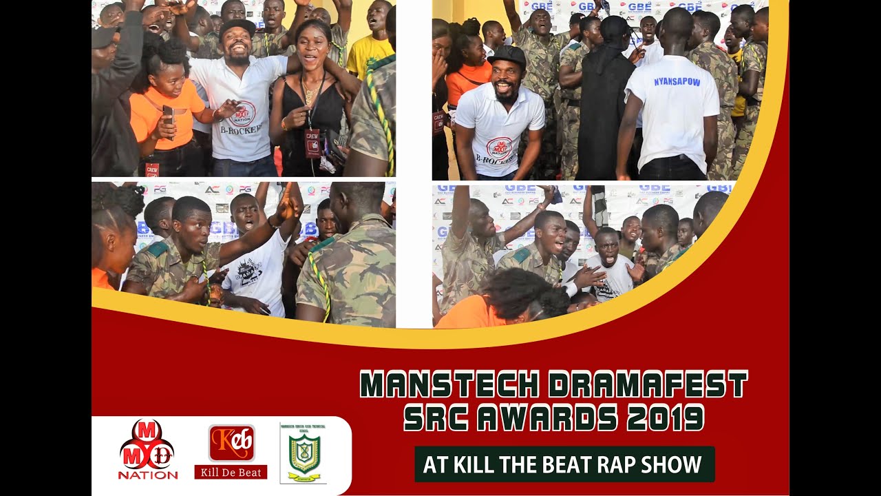 Mankessim Senior High School Cadet trow challenge to all schools. - YouTube