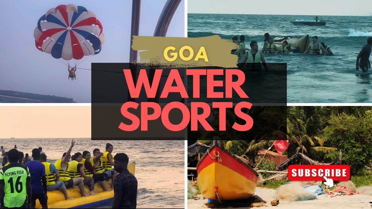 Thrilling Water Sports Adventure in Goa: Parasailing, Jet Ski & Banana ...