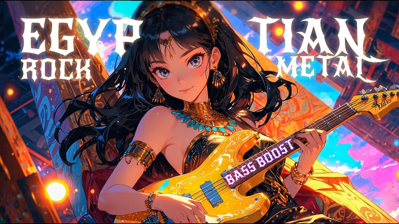 Ancient Egyptian Metal V3 (Bass Boosted)🎸👑Egyptian Vibes for Working ...