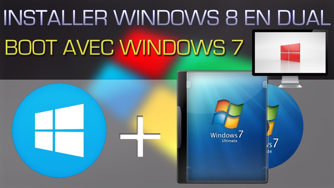 Installer Windows 8 / 8.1 En Dual Boot Avec Windows 7 | Tutorial ...