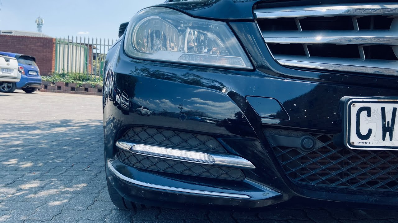 How To Replace The DRL (Daytime Running Light) On A Mercedes Benz C ...