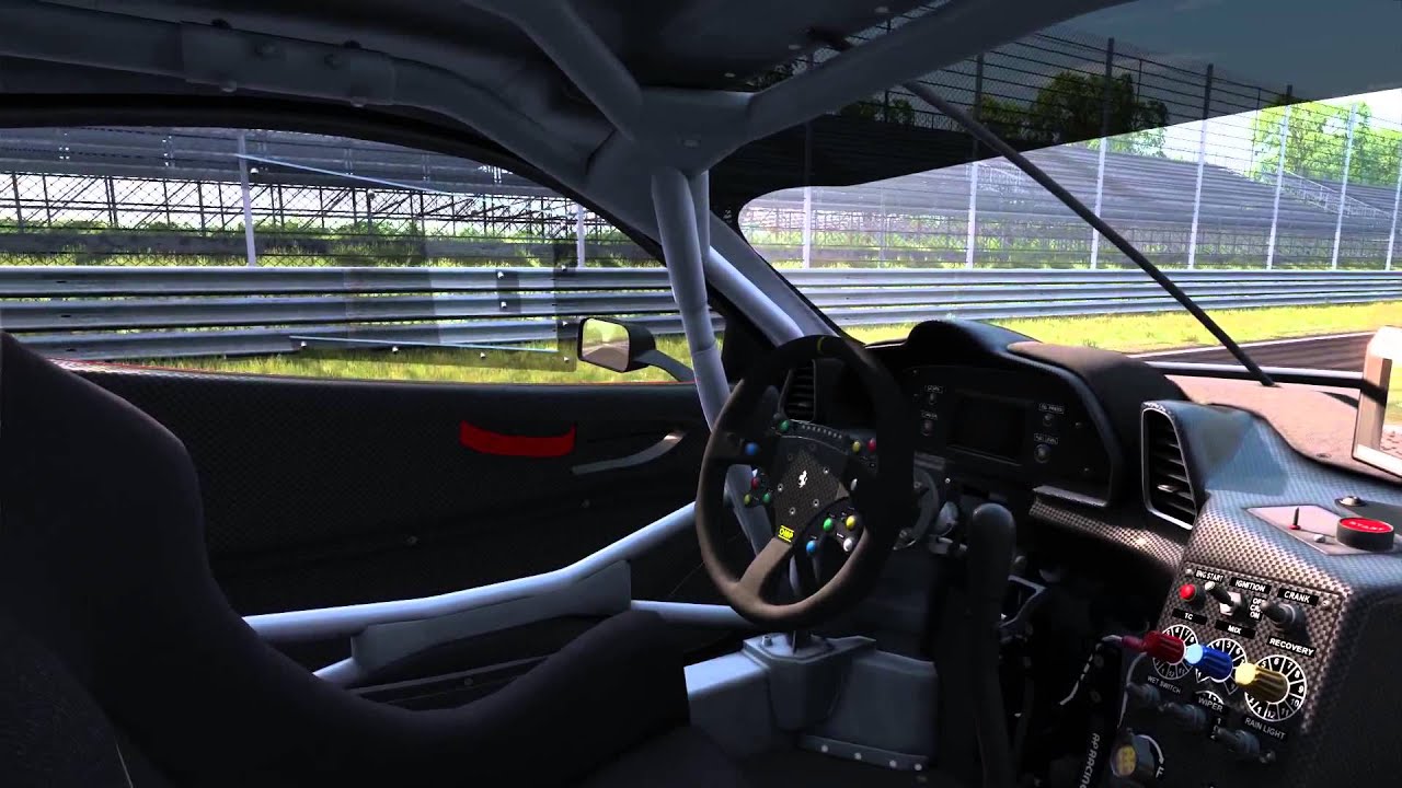 Assetto Corsa - Ferrari 458 GT2 - Cockpit Virtual Tour#01 - YouTube