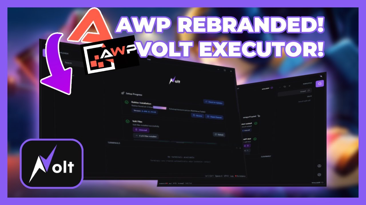 ⚡AWP RETURNS REBRANDED AS VOLT EXECUTOR! | VOLT Roblox Executor 2025 ...