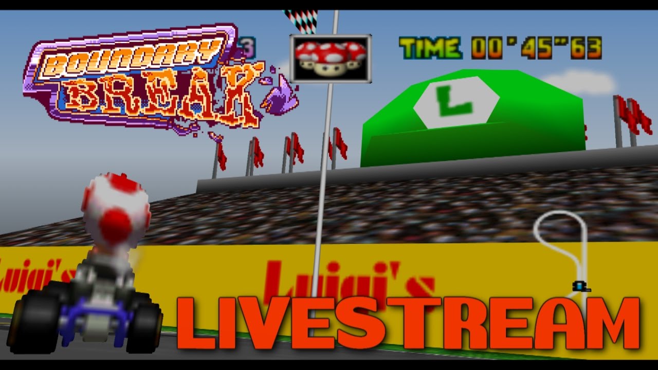 Mario Kart Boundary Break Livestream - YouTube