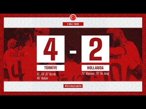TÜRKİYE 4 HOLLANDA 2 MAÇ ÖZETİ HD