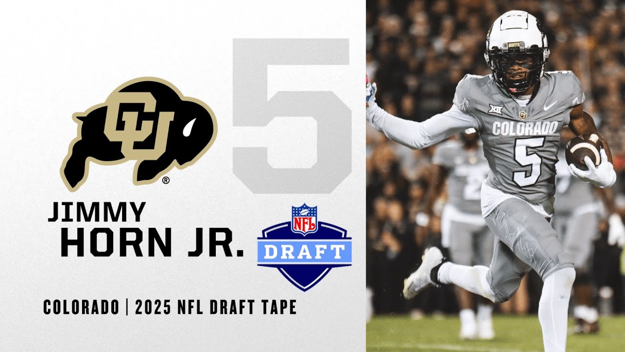 Jimmy Horn Jr. 2025 NFL Draft Tape | Colorado WR - YouTube