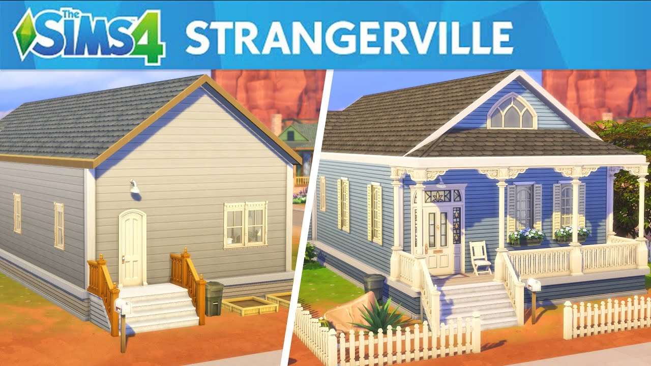 RÉNOVATION STRANGERVILLE #02 - SIMS 4 - YouTube