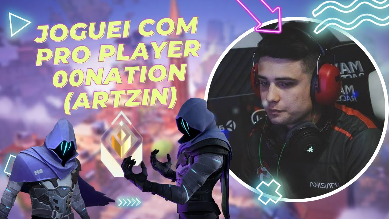 JOGUEI COM PRO PLAYER DA 00 NATION (ARTZIN) | VALORANT - Mesomo - YouTube