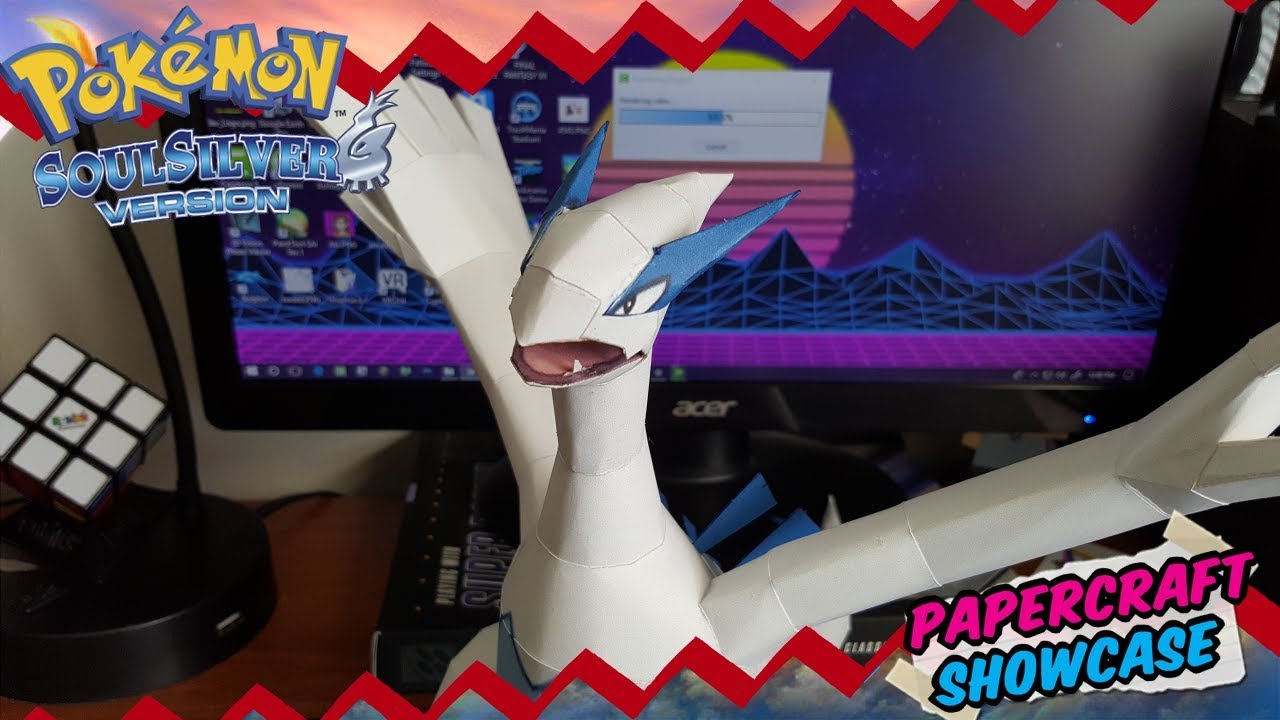 Papercraft Pokemon Lugia