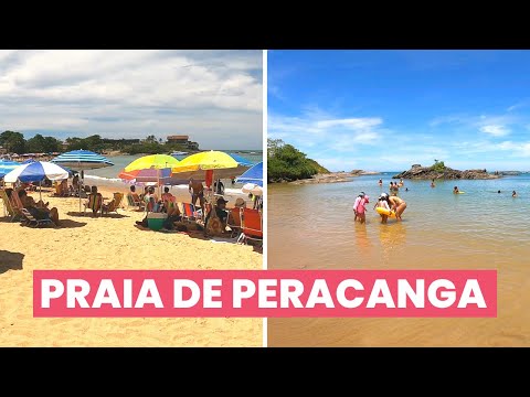 🏖️ PRAIA de PERACANGA, GUARAPARI - ES #guaraparivirtual @guaraparivirtual