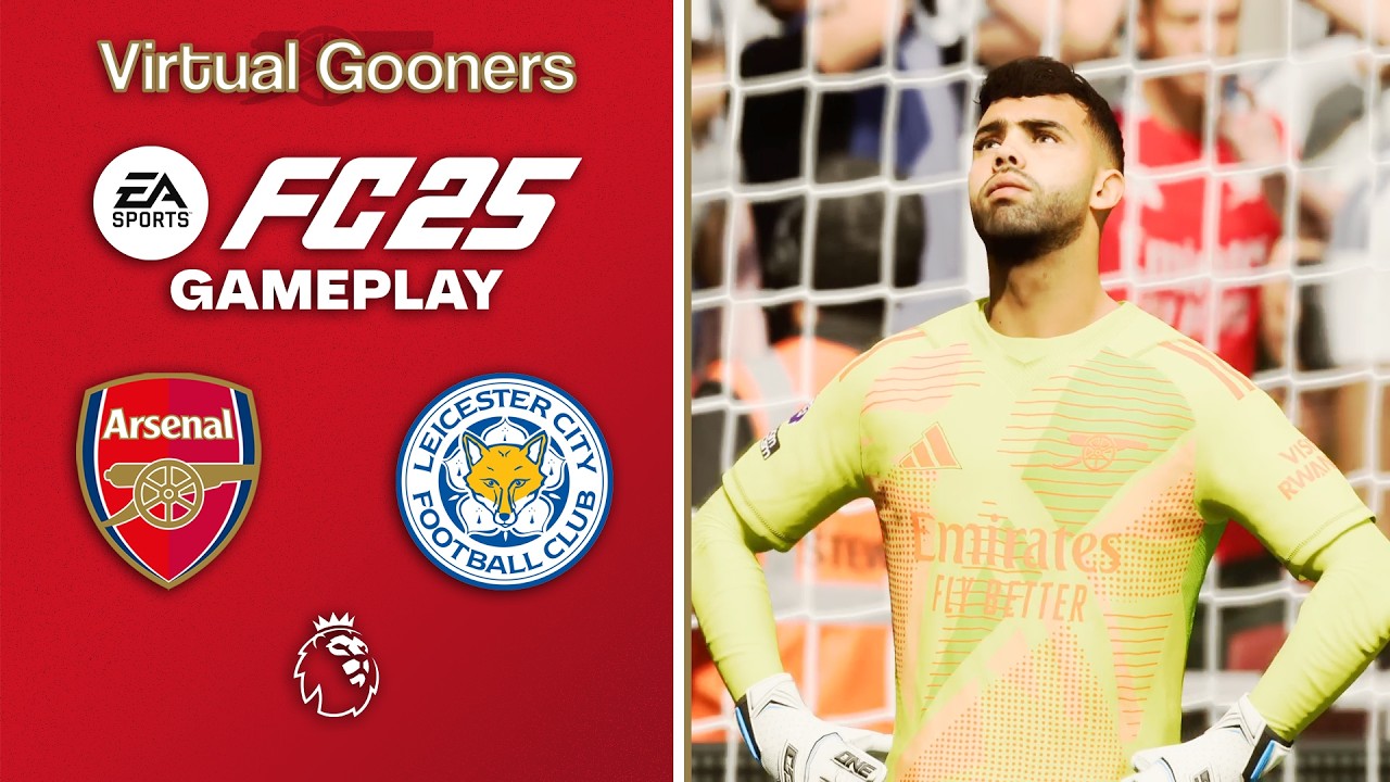 FC 25 | Arsenal vs Leicester City - Premier League 24/25 (PS5 Gameplay ...