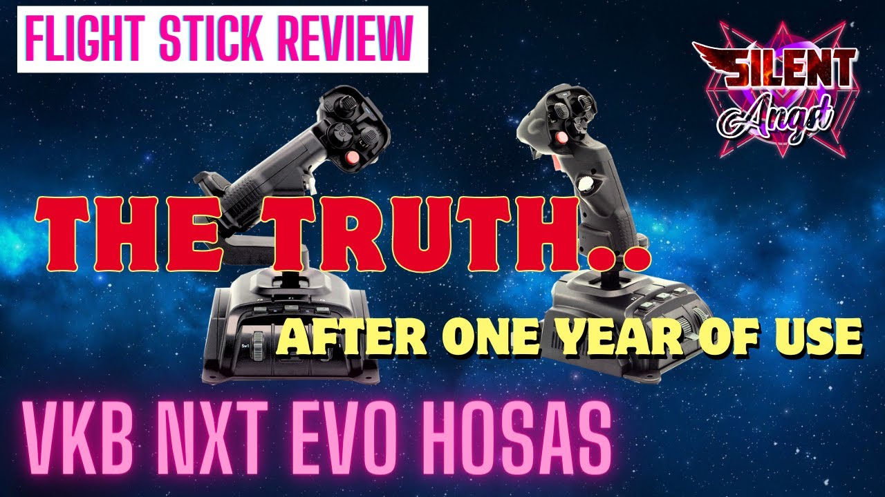 VKB NXT HOSAS Flight Sticks: The Ultimate 1 Year User Experience! - YouTube