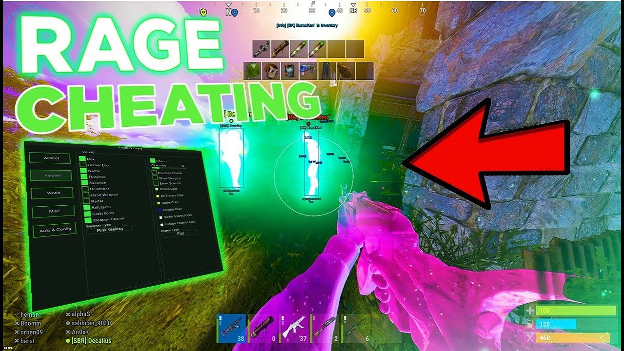 BEST RAGE CHEAT FOR RUST!! - YouTube