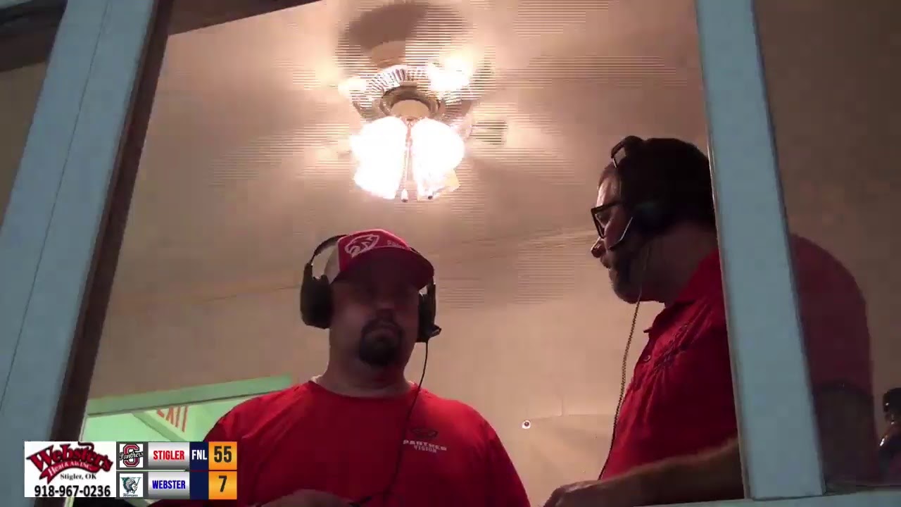 Stigler Panthers Football vs. Webster Warriors - YouTube