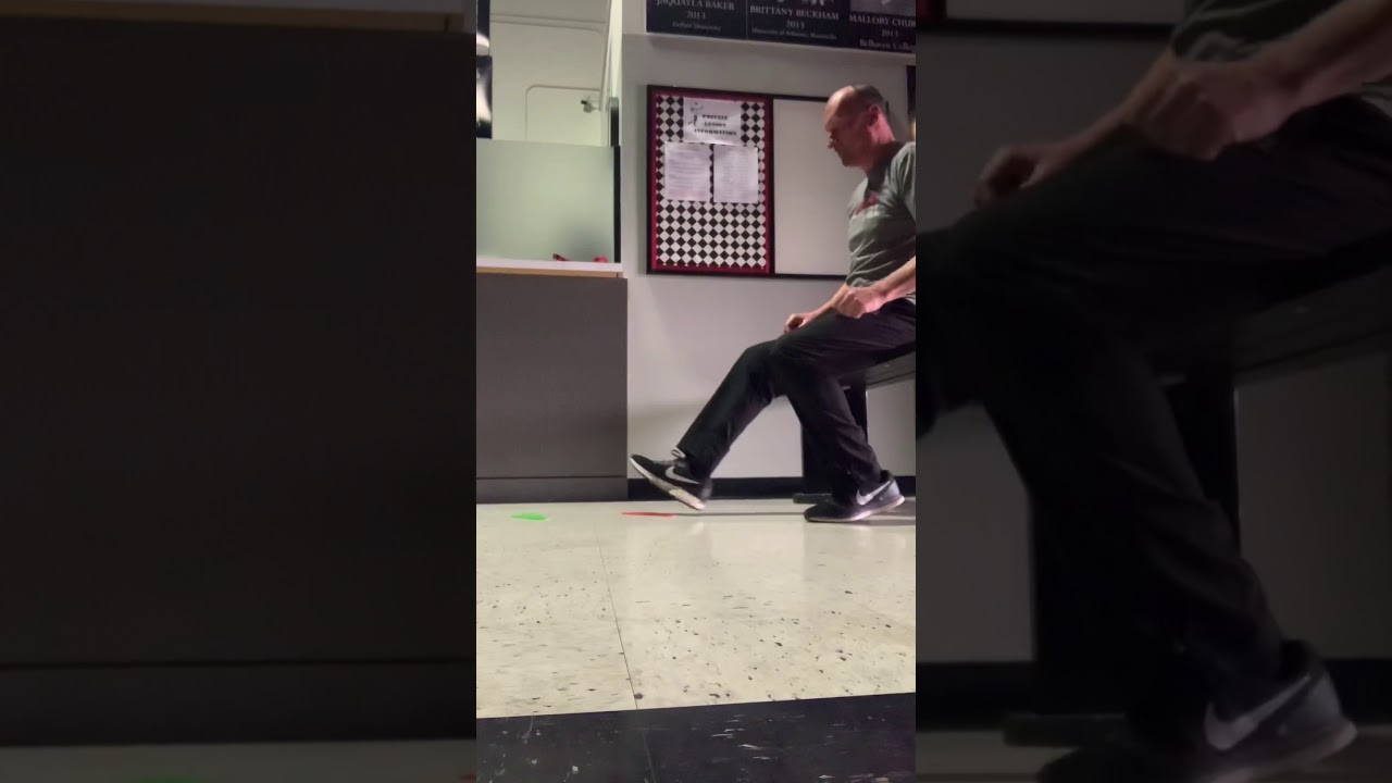 Attacking footwork - two steps- right foot contact - YouTube