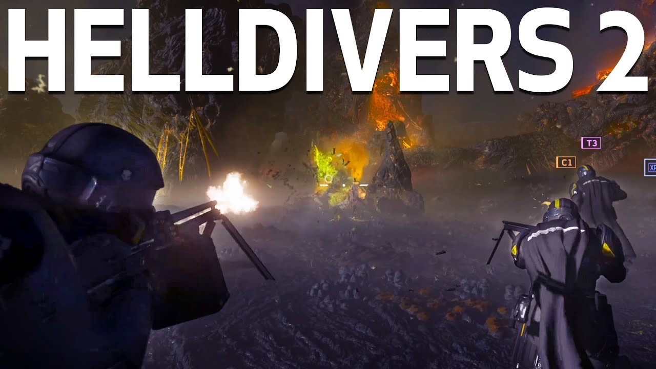 Funniest NOOB Helldivers 2 PC Gameplay Highlights - YouTube