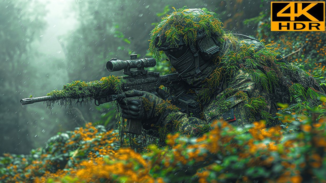 (CINEMATIC) Camouflaged Sniper Mission | Realistic ULTRA Graphics ...