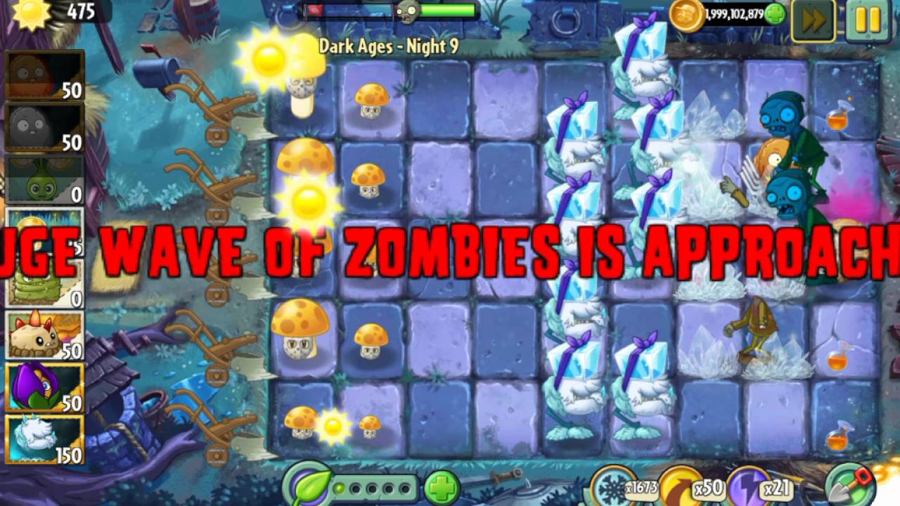 Plants vs. Zombies 2 - New Premium plant: Explode-O-Nut - YouTube