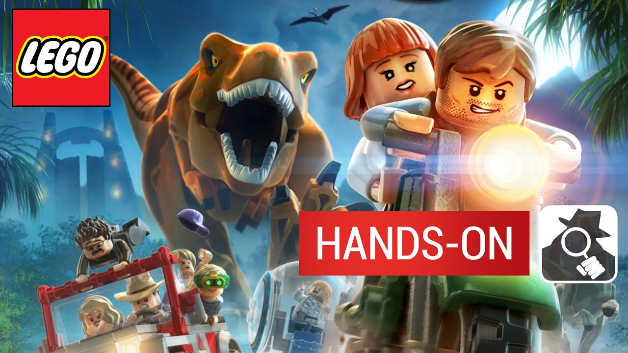 LEGO JURASSIC WORLD - First look on mobile! - YouTube