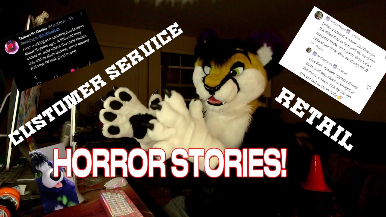 Reacting to YOUR customer service/retail HORROR STORIES! - YouTube