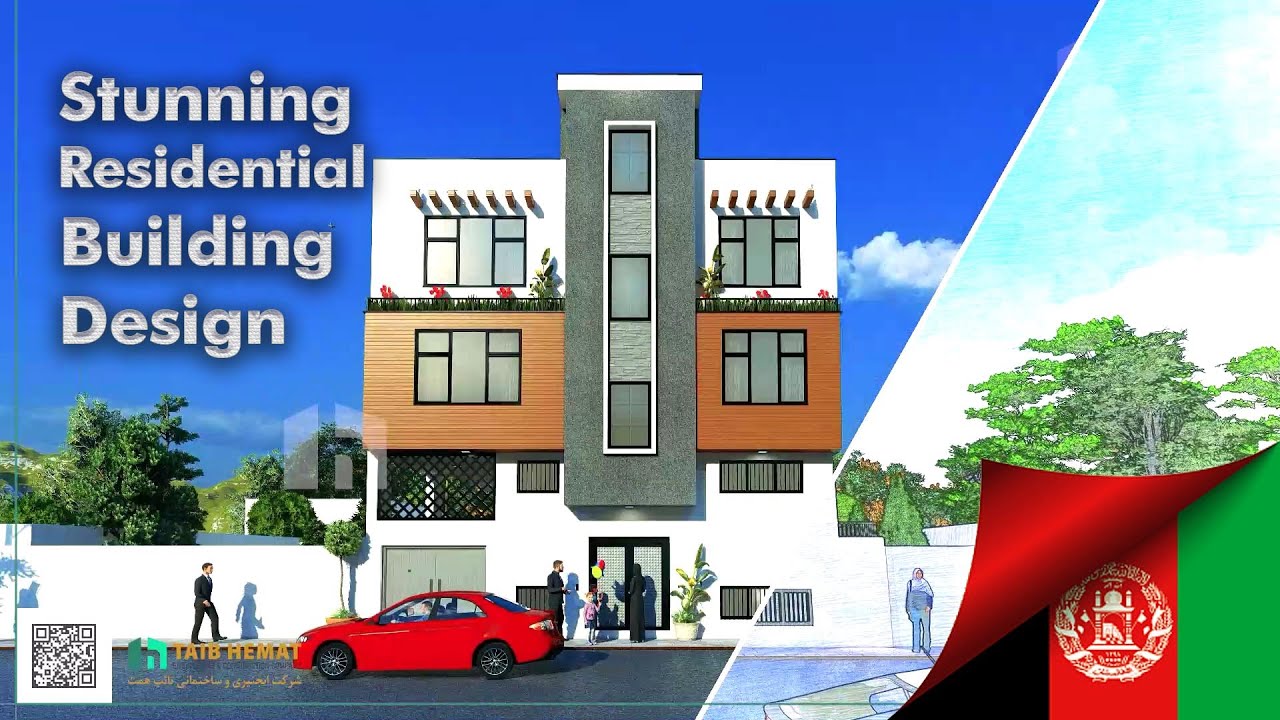 Stunning Residential Building Design in Kabul | THECC - YouTube