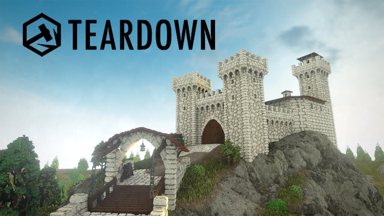 BEAUTIFUL FORTRESS ON THE MOUNTAIN - Teardown - YouTube