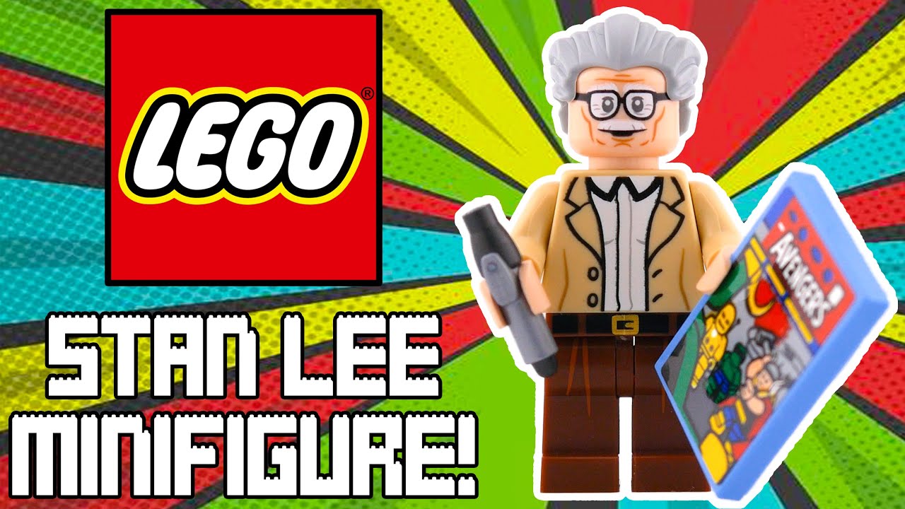 I made Stan Lee out of Lego! - YouTube