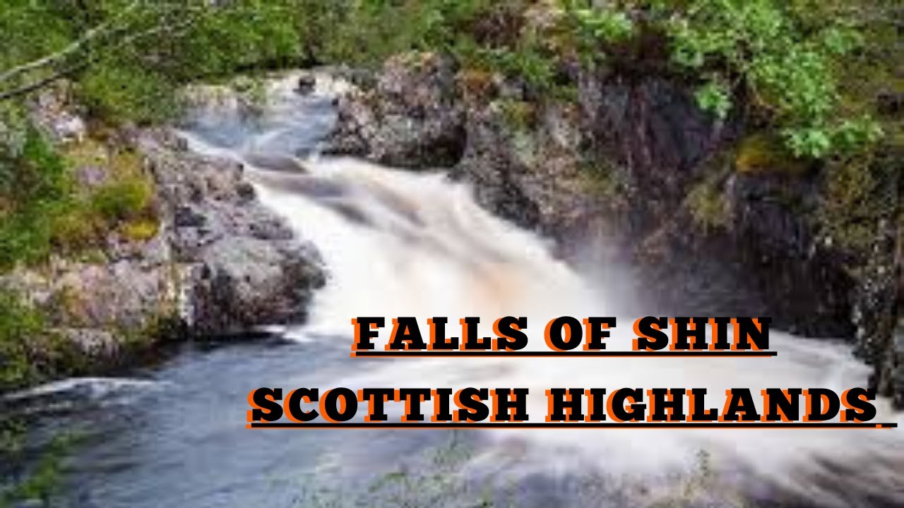 Falls of shin Scottish Highlands Salmon Leaping waterfall - YouTube